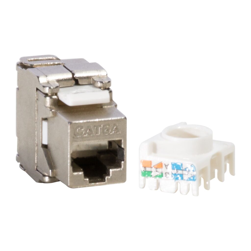 Jack RJ-45 Categoría 6A FTP Blindado - Base Virtual - Base Virtual